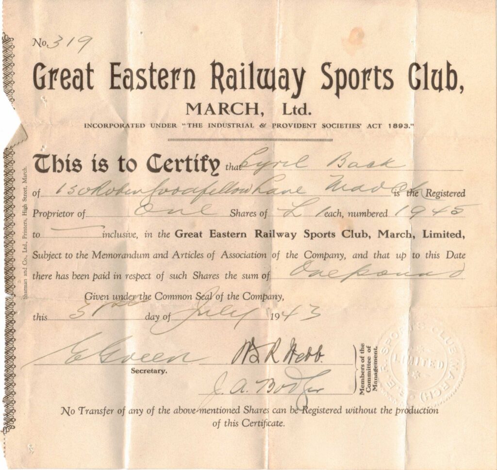 GER March - Sports & Social Club